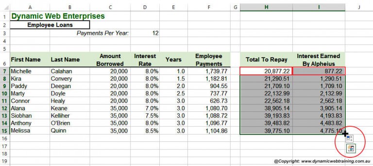 The PMT Function In Excel Dynamic Web Training Blog