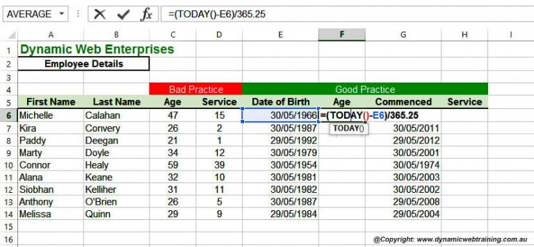 View What Is The Formula For Todays Date In Excel Pics Formulas 
